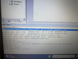 error c132:not in formal parameter list_嵌入式-CSDN问答