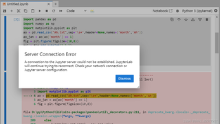 jupyter lab 无法连接jupyter server_编程语言-CSDN问答