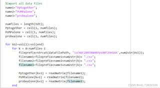 Matlab使用readmatrix读取csv文件，读入数据与原表格不符_编程语言-CSDN问答