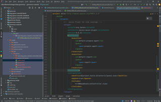 为啥我正常配置了jacoco，我这个测试类跑出来是有覆盖率的，但是生成的html文件打开覆盖率确为0_Java-CSDN问答