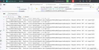 若依框架报错，出错原因是Request method 'GET' not supported]_编程语言-CSDN问答