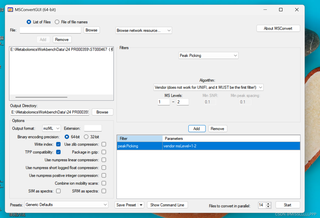 waters的MSE模式数据是.raw 格式的文件夹，如何将这样的文件夹转换成mzML格式的通用格式文件_人工智能-CSDN问答