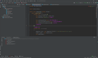 java报错显示java方法括号中';' expected Expression expected_编程语言-CSDN问答