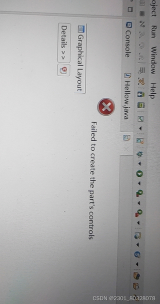 eclipse 新建AndroidApplicationProject 创建后xml文件出现红叉提示 Failed to create the part's controls_开发工具-CSDN问答