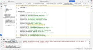 无法解析配置‘debugCompileClasspath’的所有文件。_移动开发-CSDN问答
