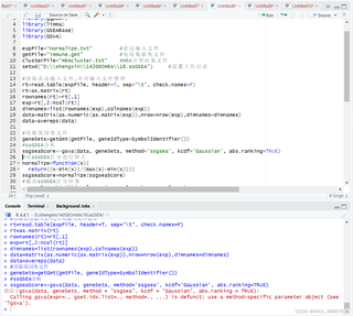 r语言GSVA一直报错_编程语言-CSDN问答