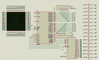 用LED点阵从右往左反复循环移动显示显示自己的姓名。_嵌入式-CSDN问答