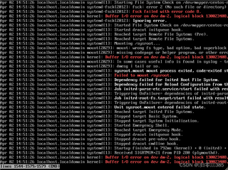 Buffer I/0 error on dev dm-2, logical block 138823488, async page read CCSSDN_服务器-CSDN问答