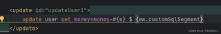 $ {ew.customSqlSegment}使用异常（想知道怎么改正）_Java-CSDN问答