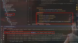 Caused by: java.sql.SQLException: not support oracle driver 8.0_编程语言-CSDN问答