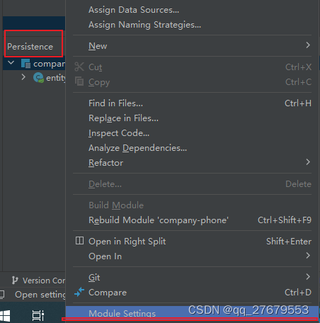 idea使用persistence 问题_编程语言-CSDN问答