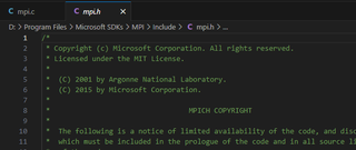 vscode中导入mpi.h后，仍然找不到_开发工具-CSDN问答