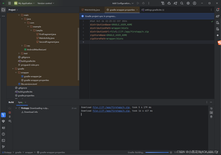 The specified Gradle distribution '' does not exist._移动开发-CSDN问答