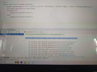 idea报错:java.sql.SQLException: Column count doesn't match value count at row 1_编程语言-CSDN问答