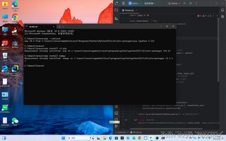 在系统终端成功安装numpy模块，pycharm中无法使用_编程语言-CSDN问答