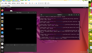 Ubuntu系统的运行cheese命令时为什么识别不到外部设备的摄像头？（相关搜索：虚拟机）_运维-CSDN问答