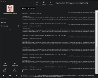 用pinokio安装stable diffusion出现问题，请问有人能帮我看一下吗？_AIGC-CSDN问答