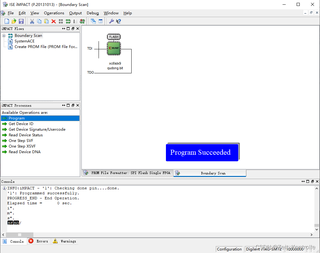 ISE-IMPACT烧写spi flash失败_硬件开发-CSDN问答
