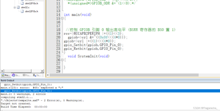 main.c(22): error: #65: expected a ";"怎么解决啊_嵌入式-CSDN问答