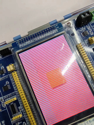 stm32 lvgl+DMA,屏幕显示不全有条纹_嵌入式-CSDN问答