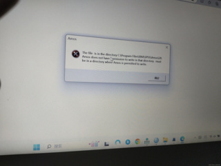 amos点击运行时，出现了以下这一错误，尝试将文件权限允许进行读取与写入，可是还是没有解决这一问题，有无知道这一现象的解决方法？希望能够得到解答_数据结构与算法-CSDN问答