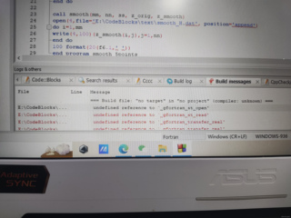code blocks软件中Fortran程序报错undefined reference to'_gfortran_st_open'等错误_微软技术-CSDN问答