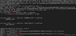 安装NetCDF-C4.4.1.1时make check报错_运维-CSDN问答